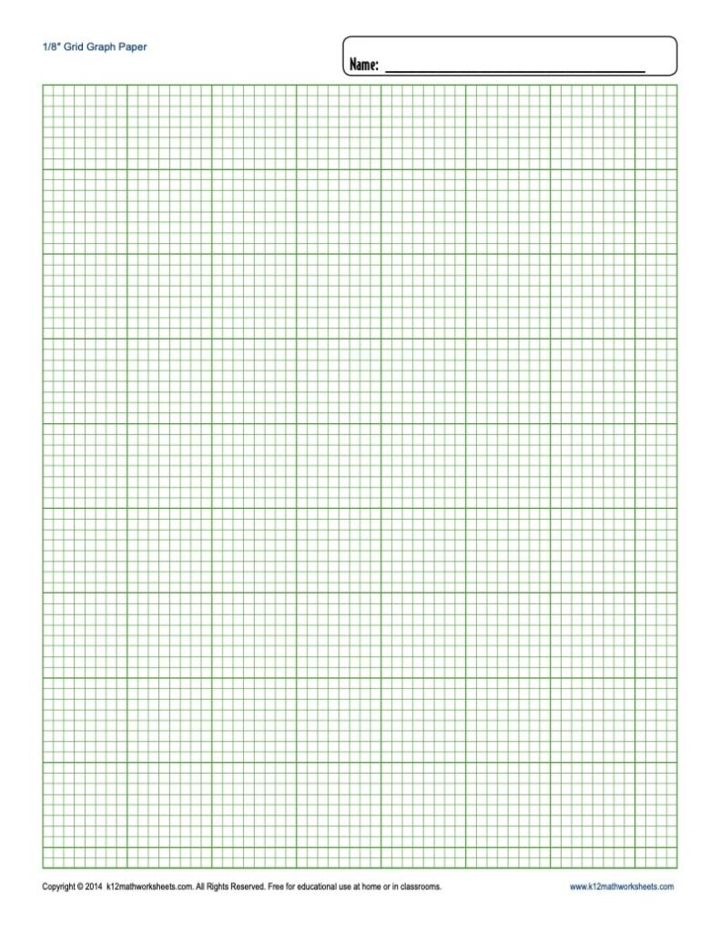 Printable Math Graph Paper - Jenny Blog