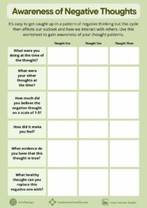 Free Printable Mental Health Group Activity Worksheets - Jenny Blog